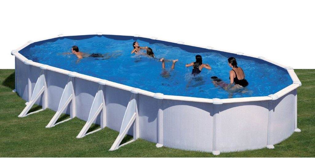 Piscina desmontable ¿de plástico o de acero? - Megapiscinas
